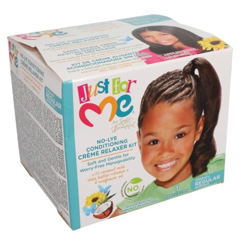 Just for Me Children's Regular Conditioning Creme Relaxer Kits