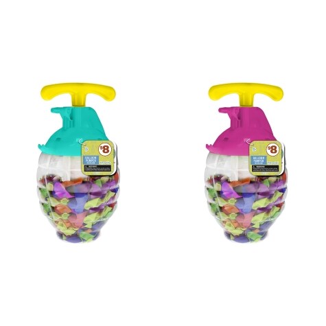 Ja-Ru Pump-Action Water Balloon Filler with 400 Balloons