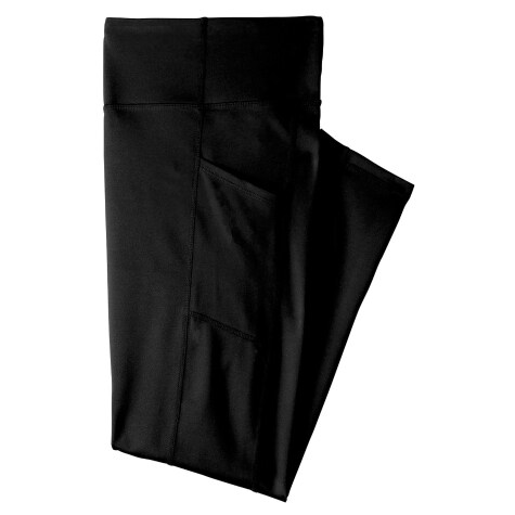 Pro Player Ladies Black Capri Leggings with Pockets, 1 ct. | Family Dollar