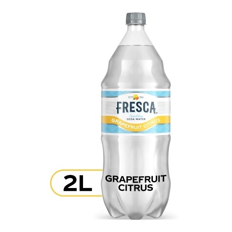Fresca Grapefruit Citrus Sparkling Soda Water Bottles, 2 Liters