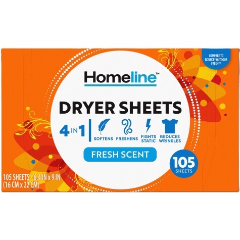 Family Dollar Fresh Fabric Softener Sheets, 115 ct. | Family Dollar