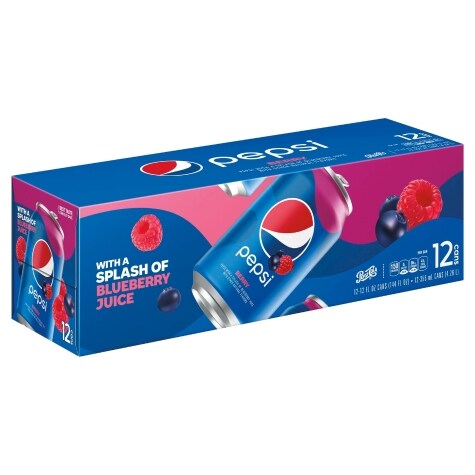 Pepsi Cola Splash of Berry 12 Fl Oz 12 Count Cans | Family Dollar