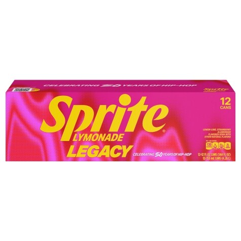 Sprite Lymonade Legacy Fridge Pack Cans, 12 fl oz, 12 Pack
