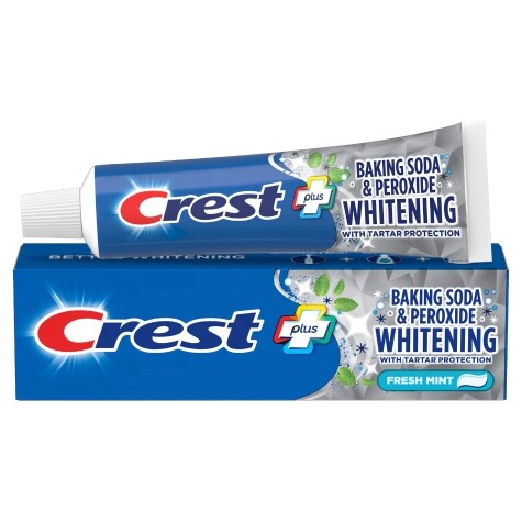 Crest Cavity & Tartar Protection Toothpaste, Whitening Baking Soda ...