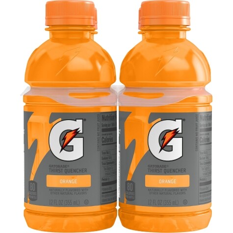 Gatorade Thirst Quencher Orange 12 Fl Oz 4 Count