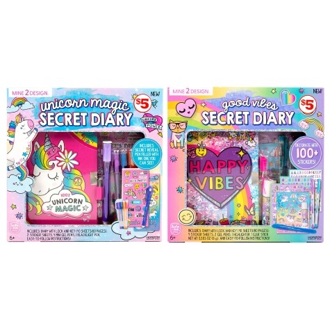 Mine 2 Design Secret Diaries | Family Dollar