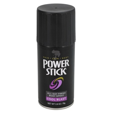 Power Stick XJ Cool Blast Body Spray, 2.8 oz.