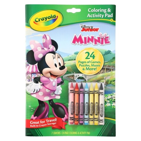Crayola Minnie Mouse Color & Activity Book with Crayons | Family Dollar