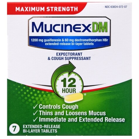 View Mucinex DM Extended Release Tablets,