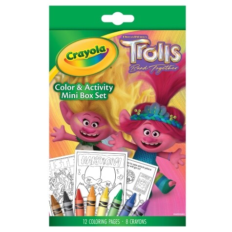 Crayola Trolls Color & Activity Mini Box Set