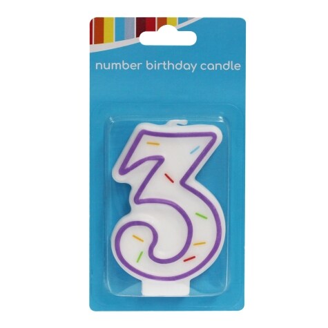 CANDLE NUMBER 3
