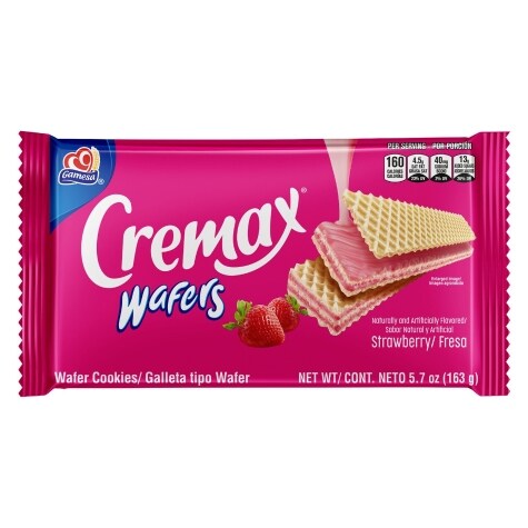 Gamesa Cremax Wafers Cookies Strawberry Flavor 5.7 Oz | Family Dollar