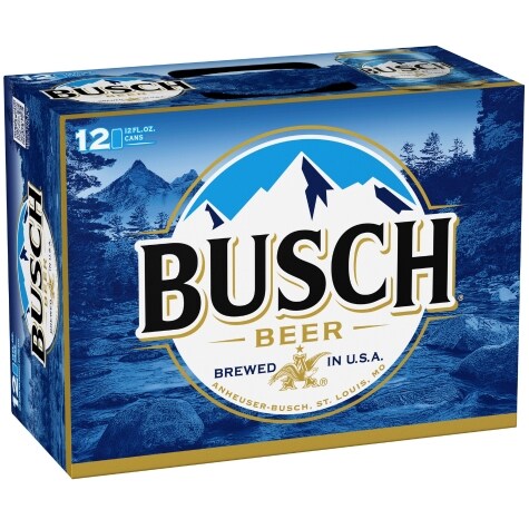 Busch Beer, 12 Pack Beer, 12 FL oz