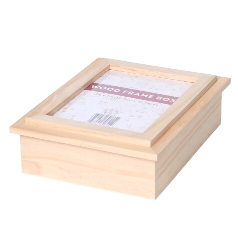 Wood frame box | Family Dollar