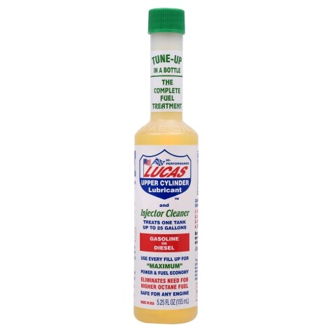 Lucas Upper Cylinder Lubricant and Injector Cleaner, 5.25 fl.oz.