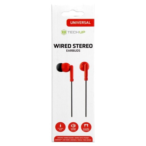 Sound Logic Wired Stereo Earbuds