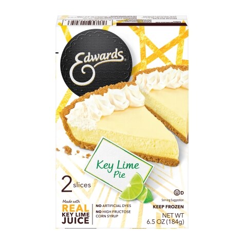 Edwards Singles Desserts - Key Lime Pie Slices, 2 pk.