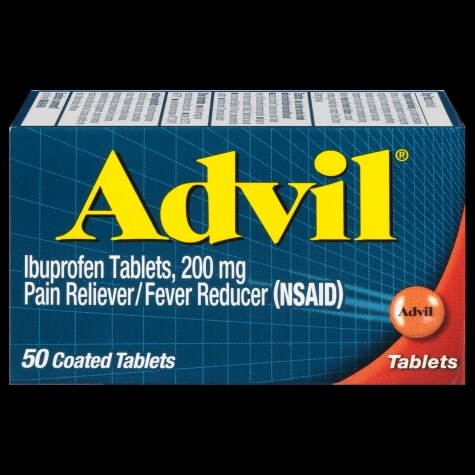 Advil Ibuprofen Tablets, 50 ct.