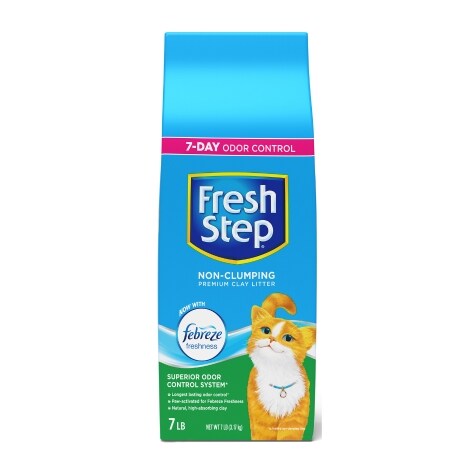 Fresh Step Non-Clumping Premium Clay Cat Litter, 7-lb.