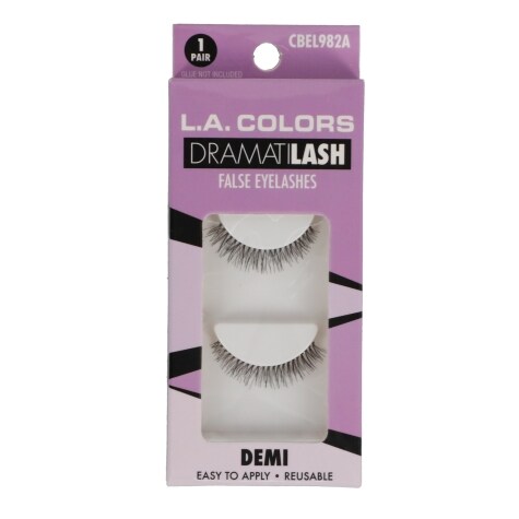 L.A. Colors DramatiLash Demi False Eyelashes