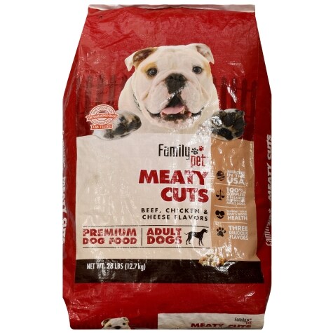 Family Pet Meaty Cuts Dog Food, 28 lb. | Family Dollar