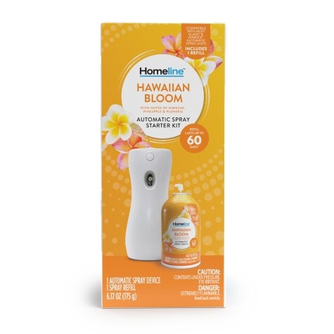 Homeline Automatic Spray Starter Kit - Hawaiian Bloom