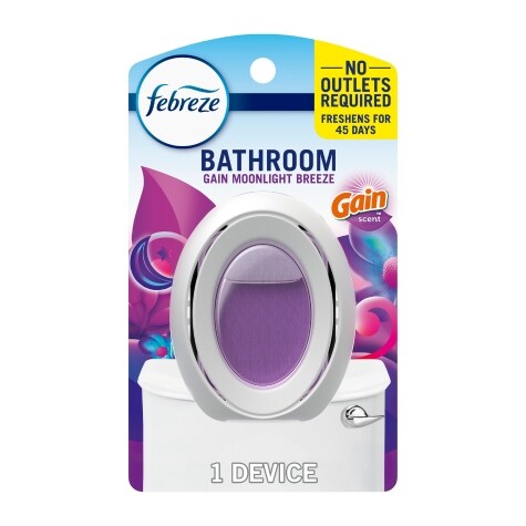 Febreze Small Spaces Air Freshener Gain Moonlight Breeze Scent, .25 fl. oz.
