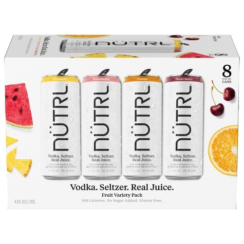Nutrl Assorted Vodka Variety Pack 8 - 12 fl oz Cans | Family Dollar