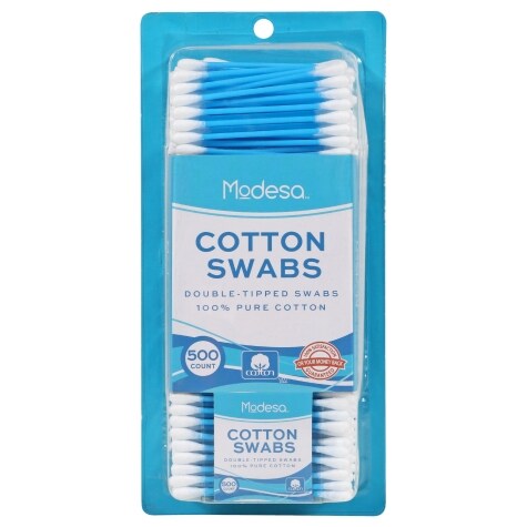 Modesa Cotton Swabs, 500 ct.
