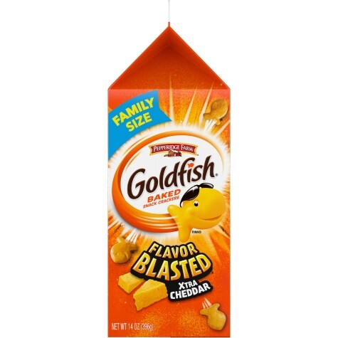 Pepperidge Farm® Goldfish® Flavor Blasted® Xtra Cheddar Crackers, 14 oz ...