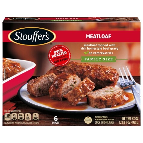 Stouffer's Family Size Meatloaf Frozen Meal