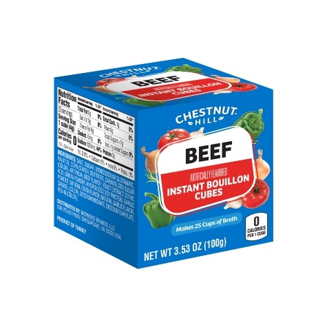 Chestnut Hill Instant Beef Bullion Cubes, 25 ct.
