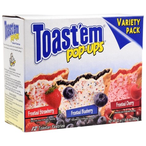 Toast'em Pop-Ups Frosted Variety Pack Toaster Pastries, 12 ct.