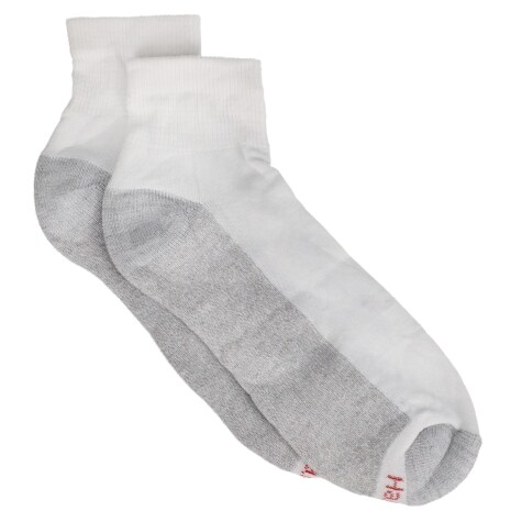 Hanes Men's Ankle Socks White, 6pk
