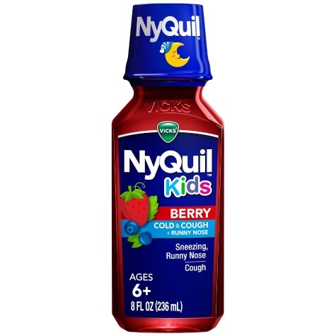 Vicks Nyquil Kids Berry 8 fl oz