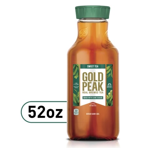 Gold Peak Sweetened Black Iced Tea Drink, 52 fl oz