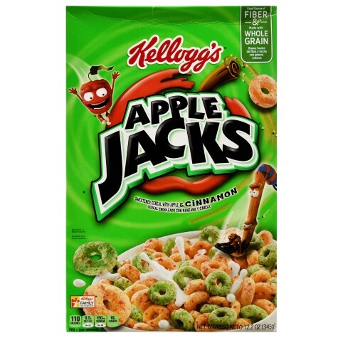 Kellogg's Apple Jacks Cold Breakfast Cereal Original, 7.9 oz