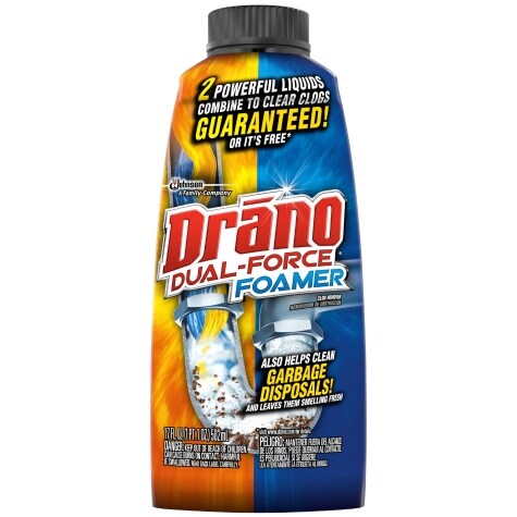 Drano Dual-Force Foamer Clog Remover, 17 oz | Family Dollar