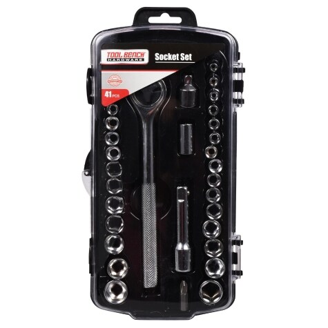 Tool Bench Hardware Socket Sets, 41 pc.