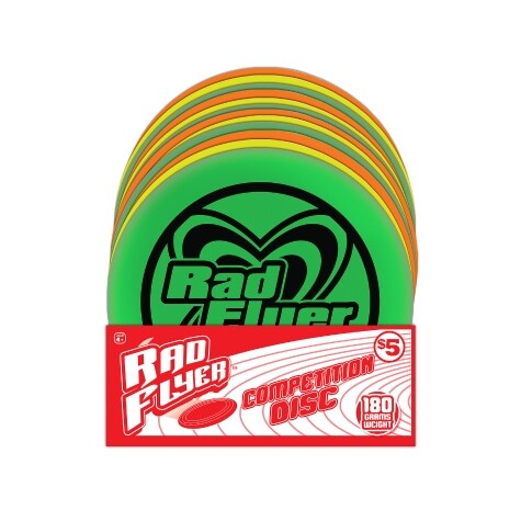 Ja-Ru Rad Flyer Competition Discs