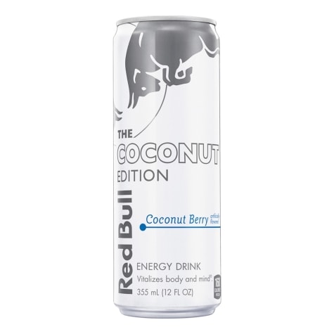 Red Bull Coconut Edition Energy Drink, Coconut Berry, 114mg Caffeine ...