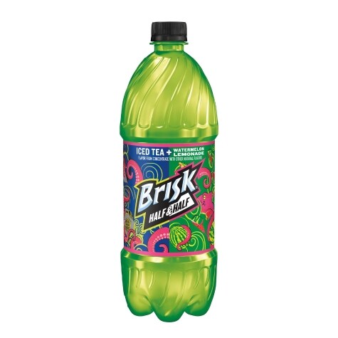 Brisk Half and Half Iced Tea Watermelon Lemonade 1 L Bottle | Family Dollar