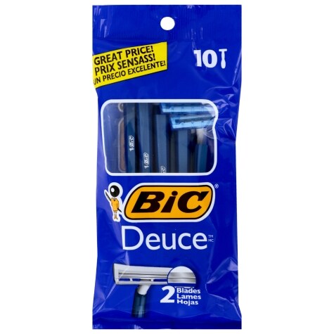 Bic Deuce Disposable Razors, 10 ct.
