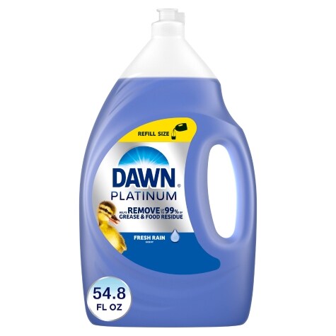 Dawn Platinum Dish Soap Liquid, Dishwashing Liquid, Grease Removal ...