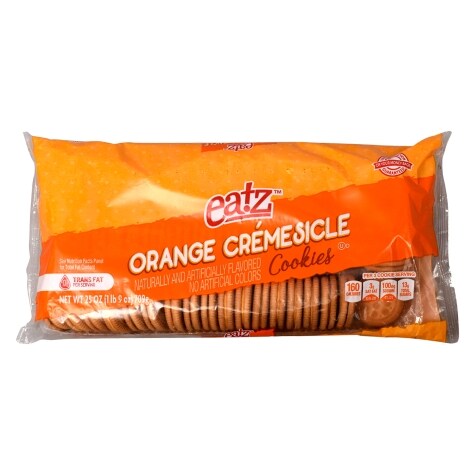 Eatz Orange Cremesicle Cookies, 25 oz.