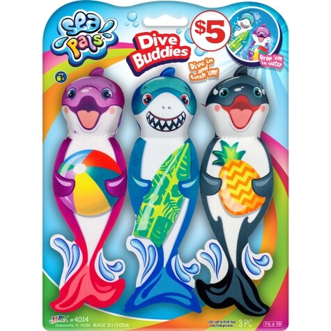 Spa Pals Dive Buddies Pool Toys, 3-ct. | Family Dollar
