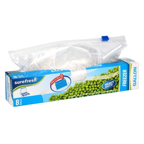 Sure Fresh Gallon Freezer Bags, 8-ct. | Family Dollar