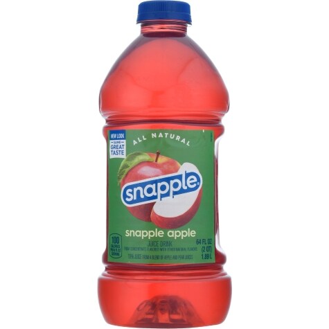 Snapple Apple Juice Drink, 64 fl oz bottle | Family Dollar