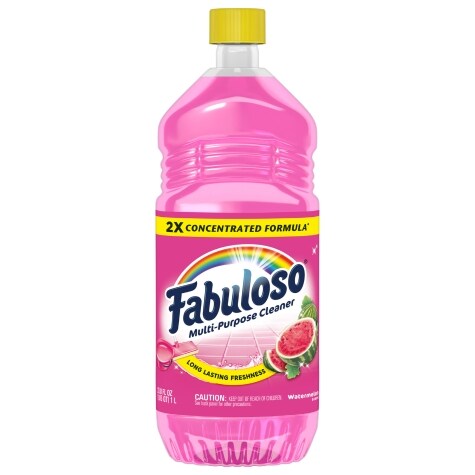 Fabuloso Multi-Purpose Cleaner, 2X Concentrated Formula, Watermelon ...