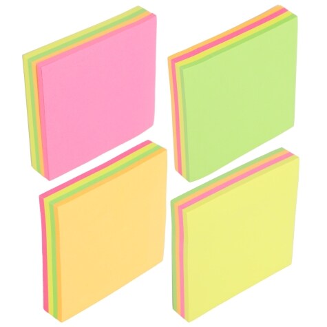 Neon Sticky Notes, 3x3 in.